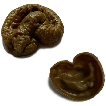 2 Pieces Realistic Fake Poop, Soft Slimy Fake Poop, Creative Poop Toy ...
