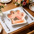 10-Pack Paw-Shaped Disposable Paper Plates, Cute for Kids' Birthday ...