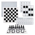 Chess Kit Silicone Mold International Chess Pieces Checkers ...