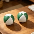 3 Pack PU Leather Juggling Ball Set for Outdoor Coordination Training ...