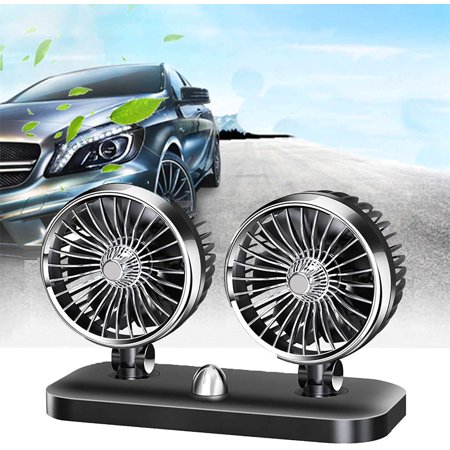 USB Fan, 24v Portable Mini Car Fan, 360 Degree Rotatable Adjustable ...