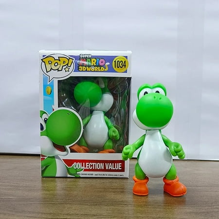 Funko pop hot Super Mario Bros Action Figures Toys Dolls Model Set ...