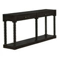 Coaster Company Christine Traditional Wood 2 Door Console Table, Coffee ...