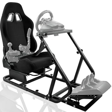 VIVO Gaming Driving Chair-Racing Simulator with Reclining Seat, Red ...