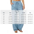 CLOISE Wide Leg Lounge Pants for Women with Pockets Plus Size ...