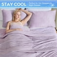 Cooling Comforter, Cooling Blanket for Hot Sleeper, Q-Max 0.45 Arc ...