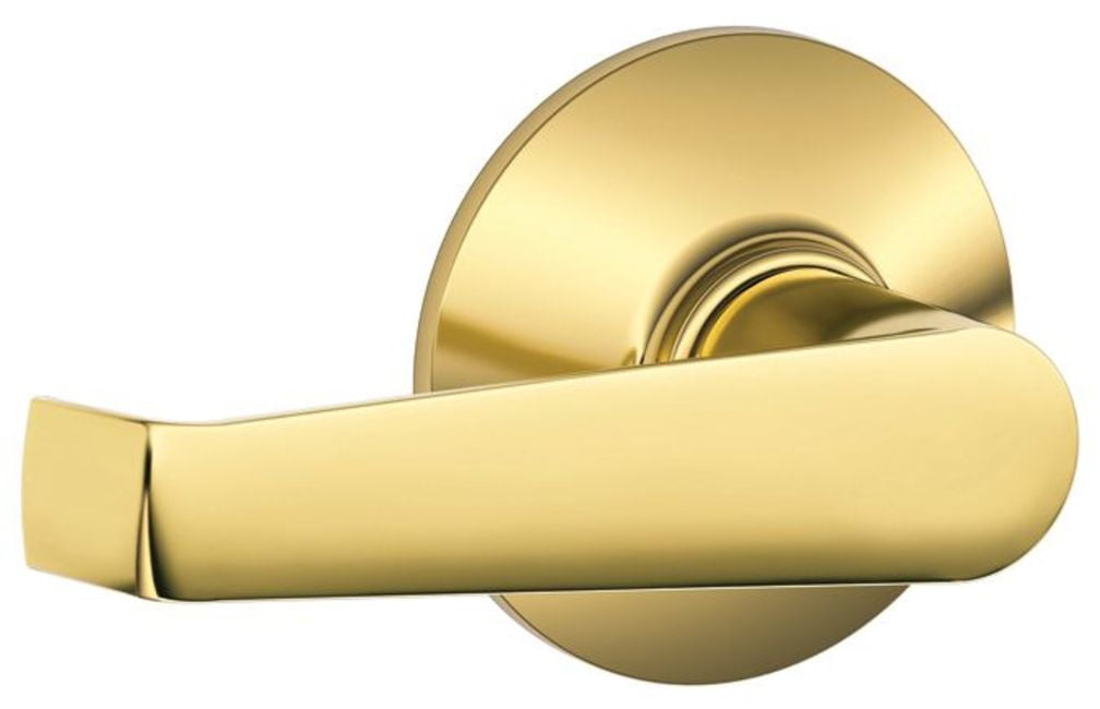 Elan Bright Brass Hall and Closet Lever - Walmart.com