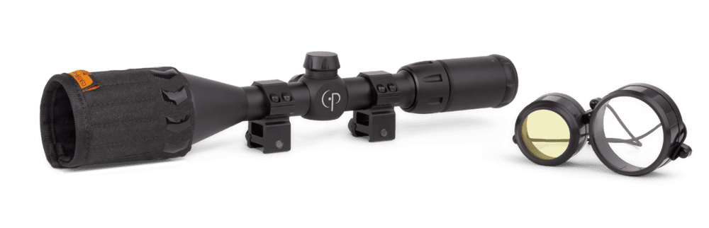 CenterPoint 3-9 x 50 mm Rifle Scope and Sight with Picatinny Rings, Tag ...