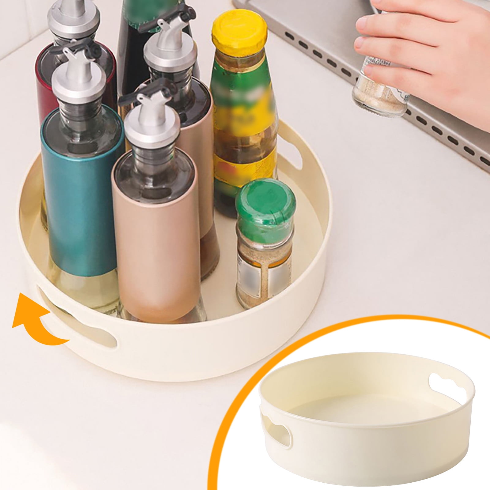 zanvin organizer Rotate Storage Box Multi Purpose Storage Tray For ...