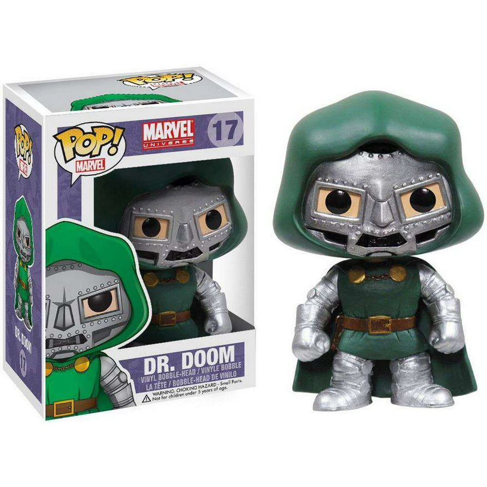 Funko POP! Marvel Dr. Doom Vinyl Bobble Head - Walmart.com - Walmart.com
