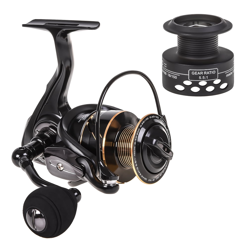 Carrete de Pesca Spinning 13BB + 1 Rodamiento Bolas Metal Spinning ...