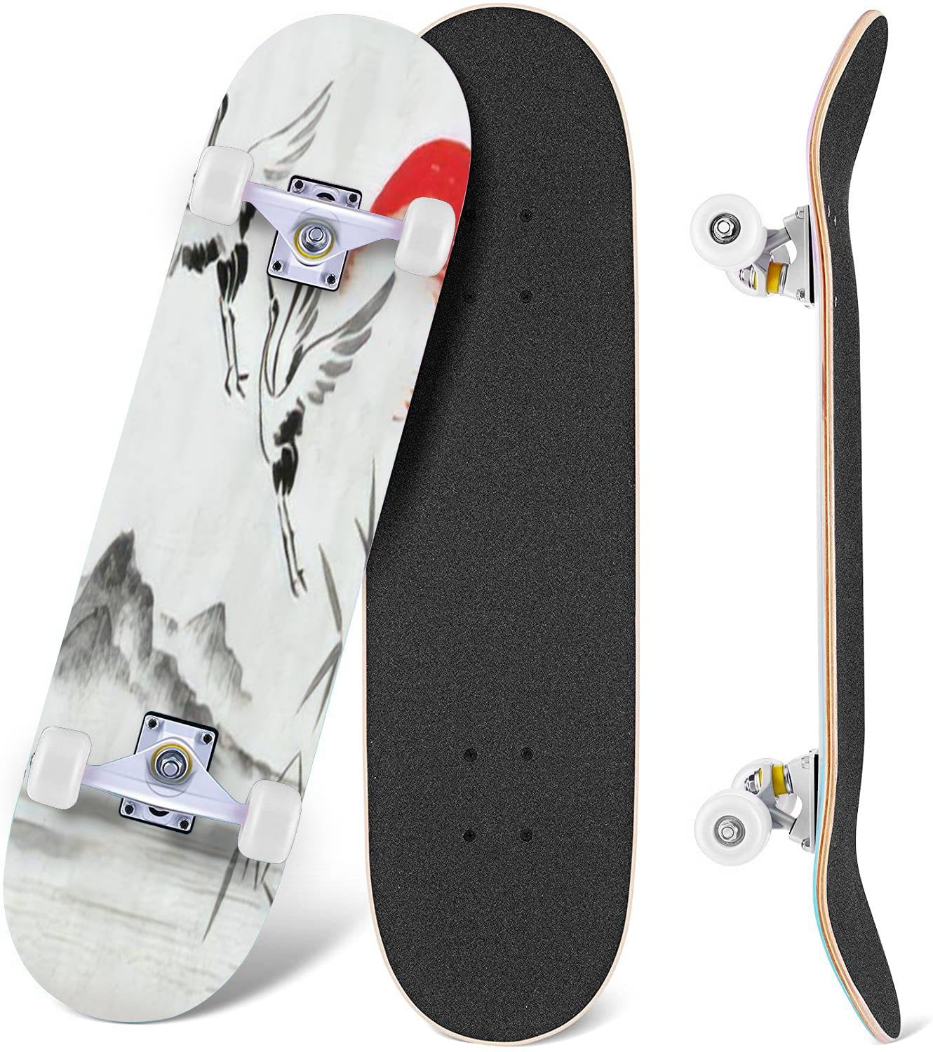 Prxcm Skateboard Complete for Beginners Adults Teens 31x 8” Landscape ...