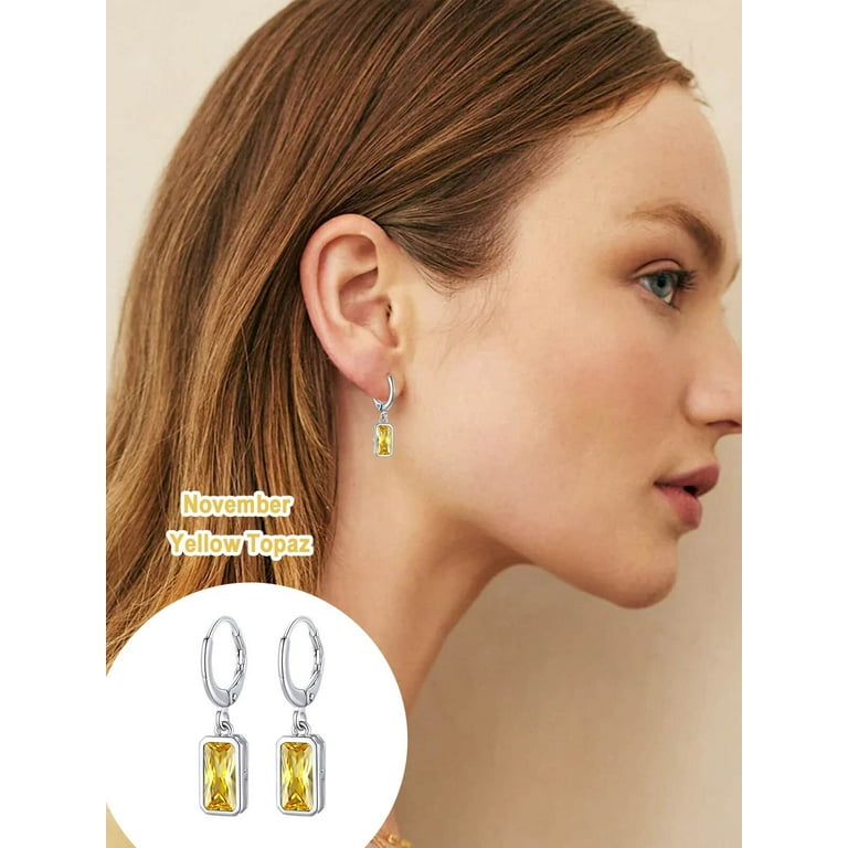 November topaz earrings store