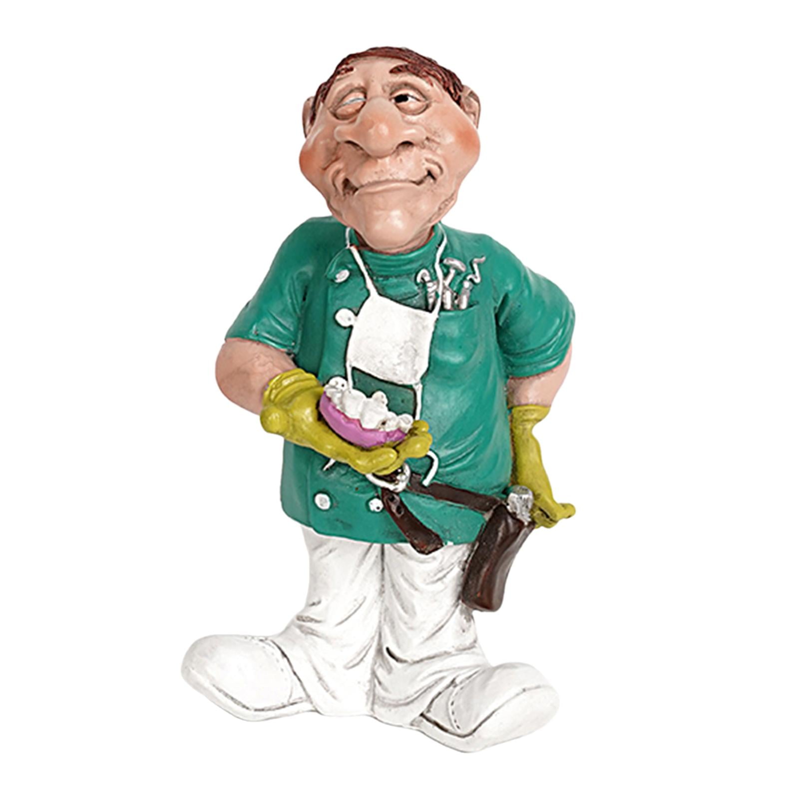 Modern Doctor Statue Figurine Decoration Nurse Decorative Table ...