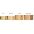 "Cheap Cheap Moving Boxes - Medium Size Cardboard Boxes with Handles ...