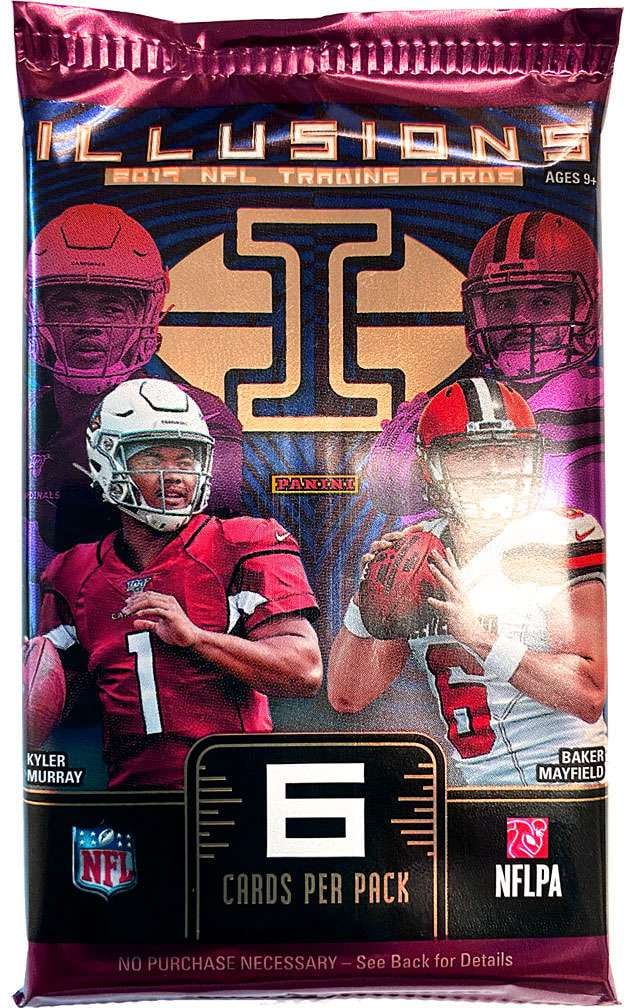 NFL Panini 2019 Illusions Football Trading Card BLASTER Pack (6 Cards ...