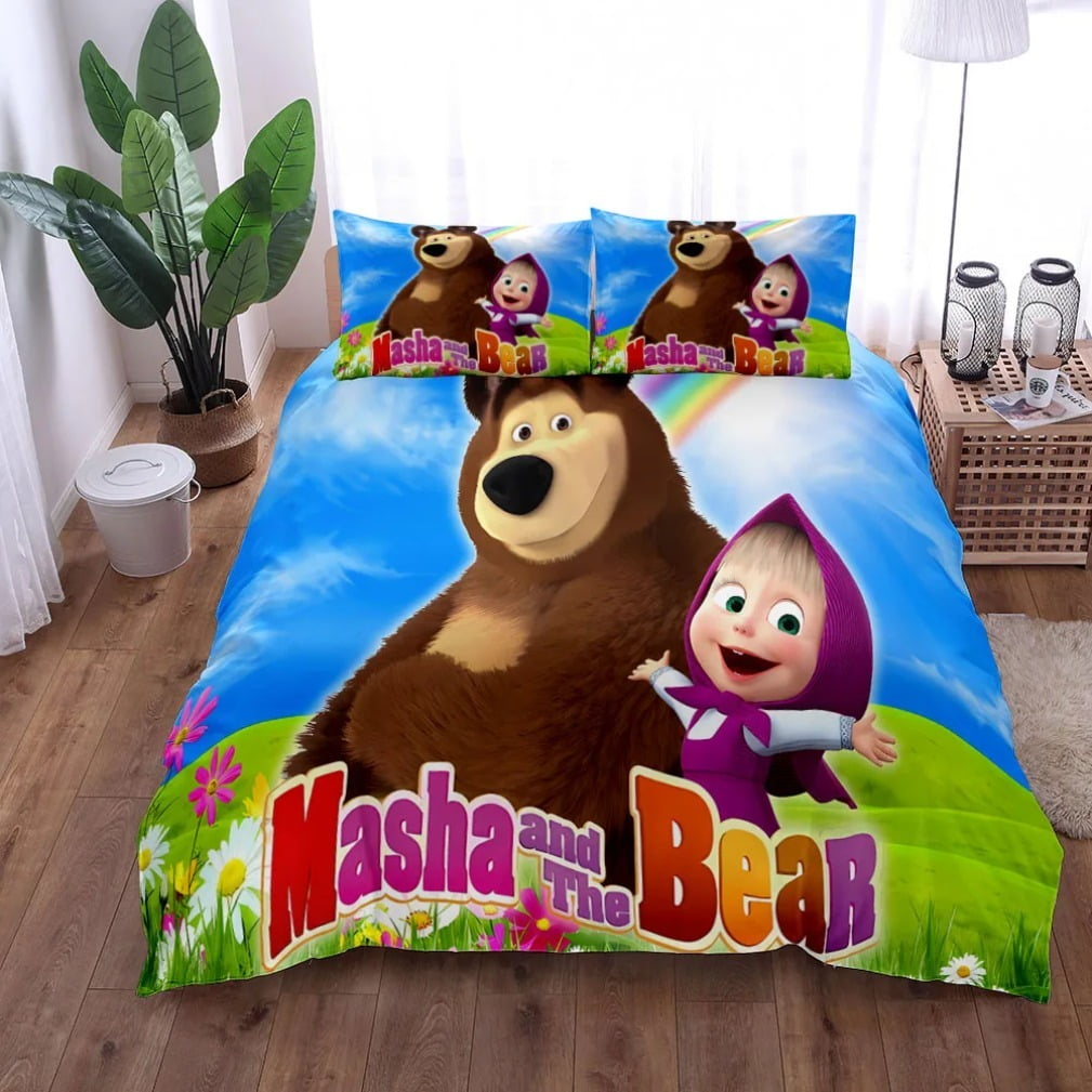 Click here for Yingd Bed Sheetsmashas And The Bear Bedding Set ca... prices