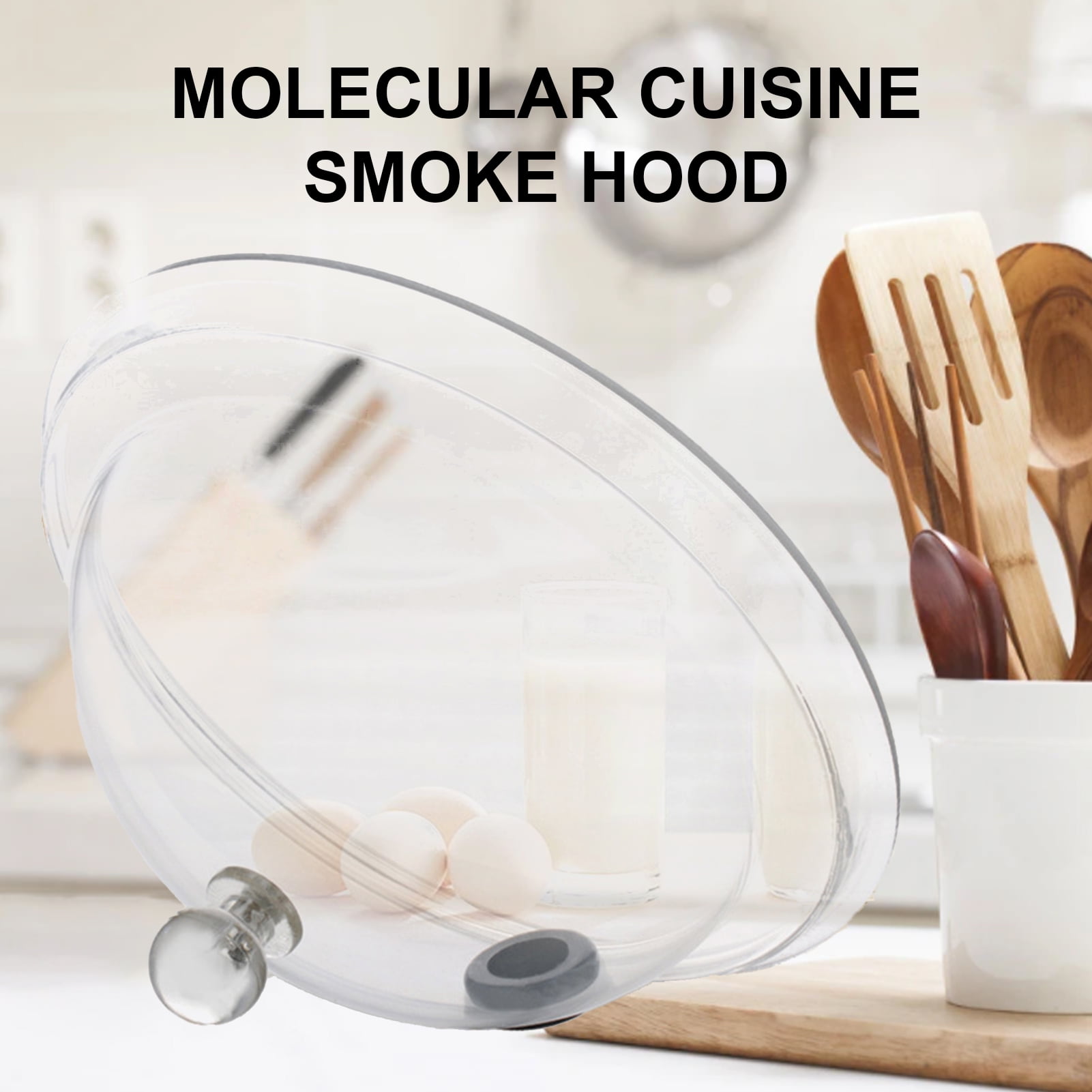 Travelwant Smoking Gun Accessory,Smoking Cloche Dome Cover Lid, Smoking ...