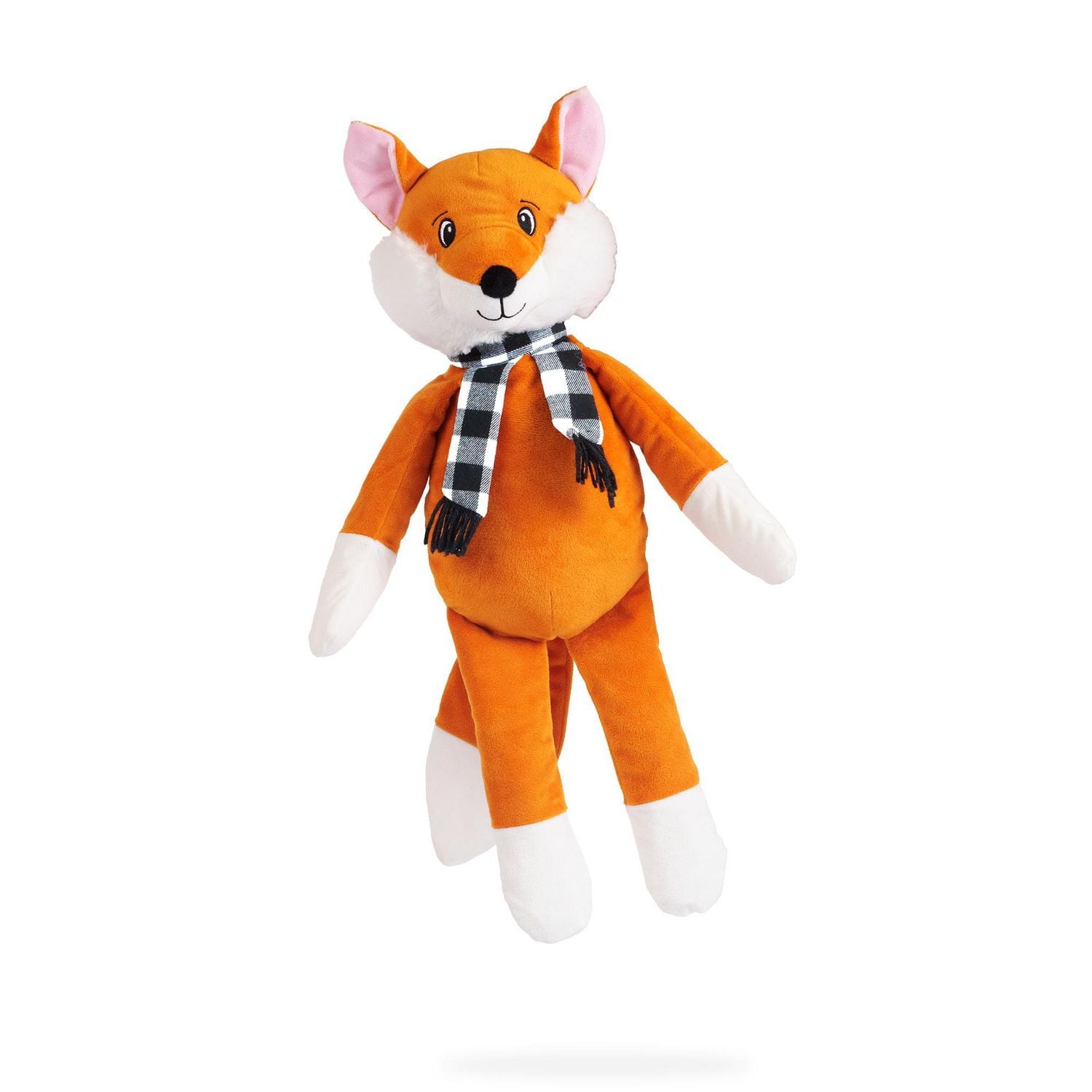 Click here for One Paw  Fox 24-Inch Plush Dog Toy With Squeaker prices