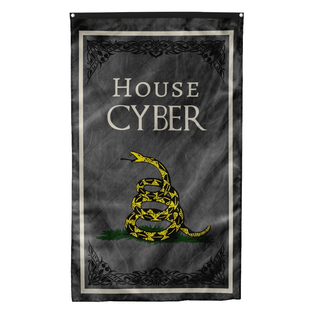 Cayyon Custom House Cyber Flag 3x5Feet Military Banner with 2 Brass ...