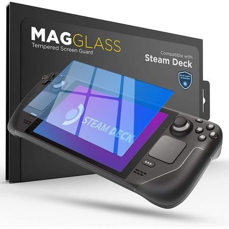 Maggl Tempered Gl Designed for Steam Deck Screen Protector (7" inch ...