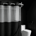 ARLAJO 2026 New Shower Curtains Uv-Resistant Bath Curtain Soft Touch ...