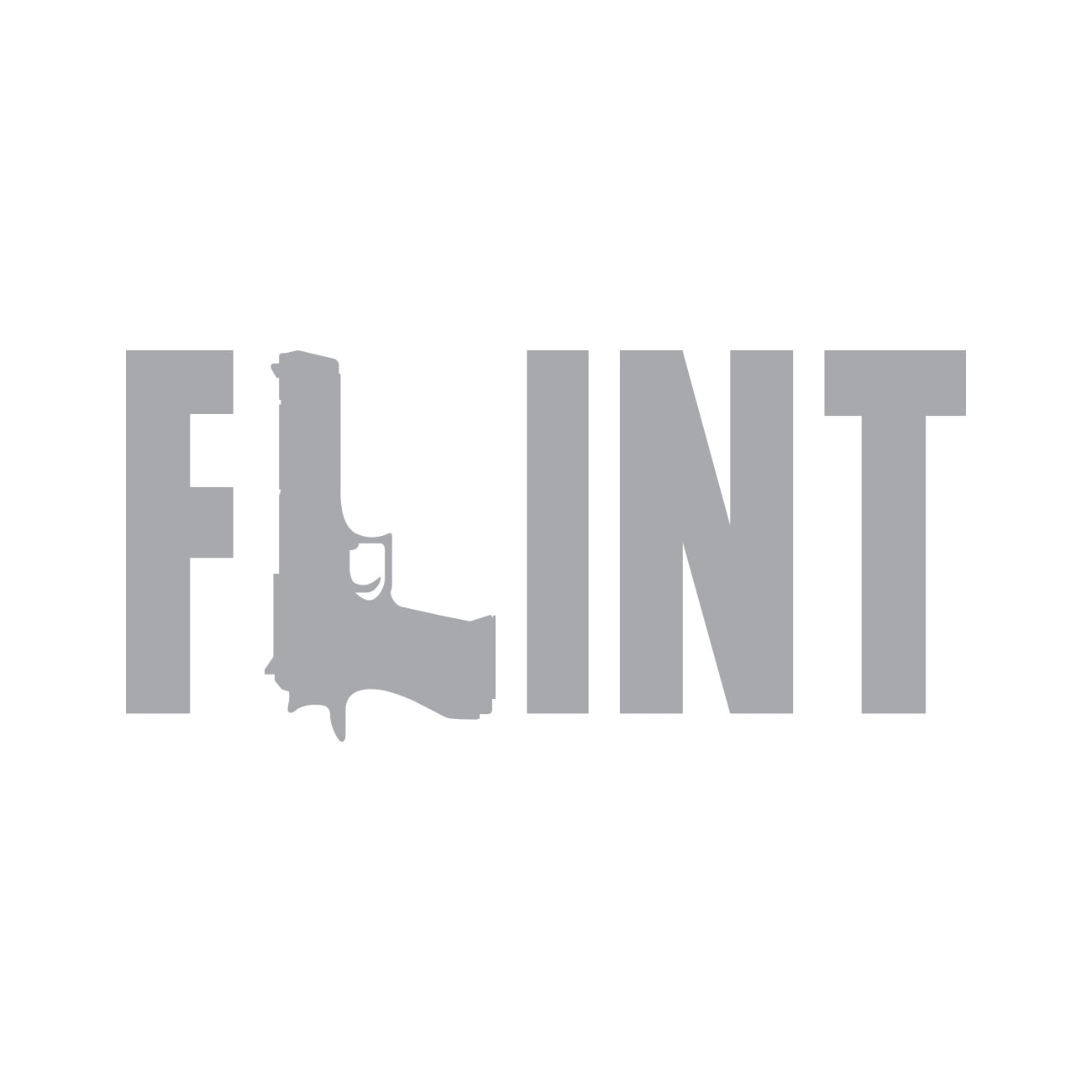 Flint Sticker Decal Die Cut - Self Adhesive Vinyl - Weatherproof - Made ...