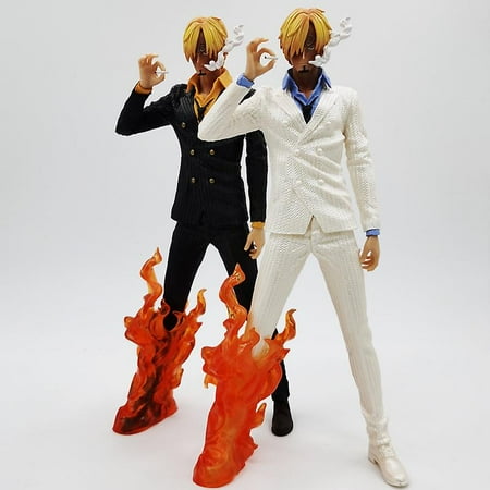 One Piece Figure Vinsmoke Sanji Figma Black & White Anime Action Pvc ...