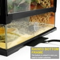 NEPTONION 32 Gallon Professional Glass Terrarium 18"x18"x24" Durable ...