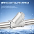 2 Inch 316 Stainless Steel Y Strainer with Stainless Steel Mesh Screen ...