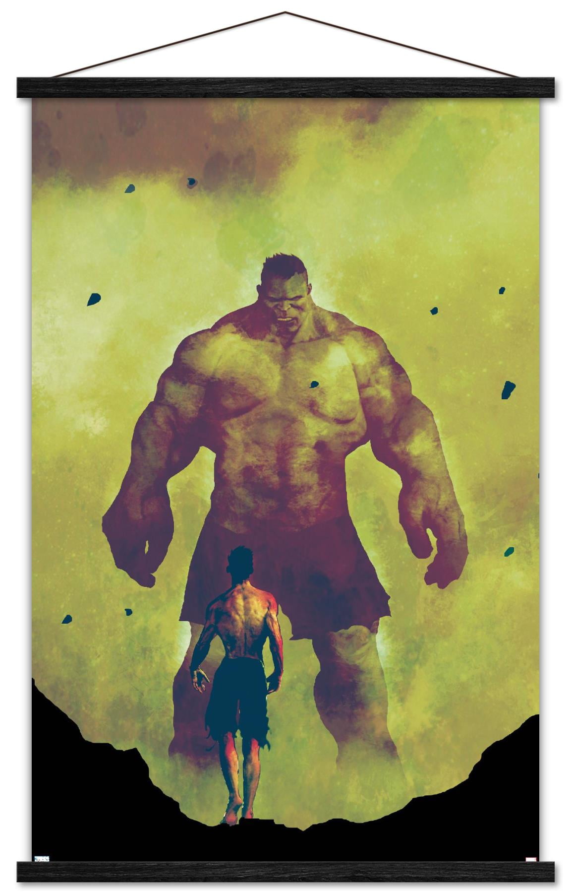 Marvel Comics - Hulk - Immortal Hulk #25 Wall Poster with Wooden ...