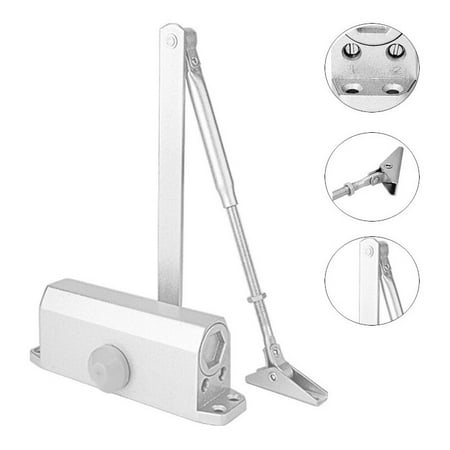 Automatic Hydraulic Door Closer, Adjustable Spring Door Closer, Buffer ...