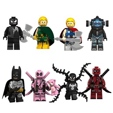 LEGO Marvel Venom Figure, 76230 Fully Articulated Super Villain Action Toy, Spider-Man Universe ...