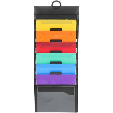 EASEPRES Hanging Organizer Cubicle File Holder - Wall Mount Storage ...