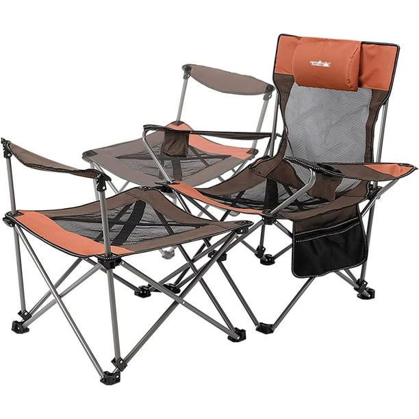 Apollo Walker Camping Folding Portable Chair Reclining Beach Chairs ...