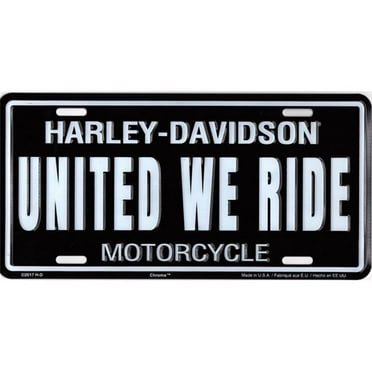 Harley-Davidson Silver Laser License Plate - Walmart.com