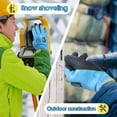 HANDLANDY Waterproof Work Gloves for Cold Weather, Insulated Winter Work Gloves for Men Women ...