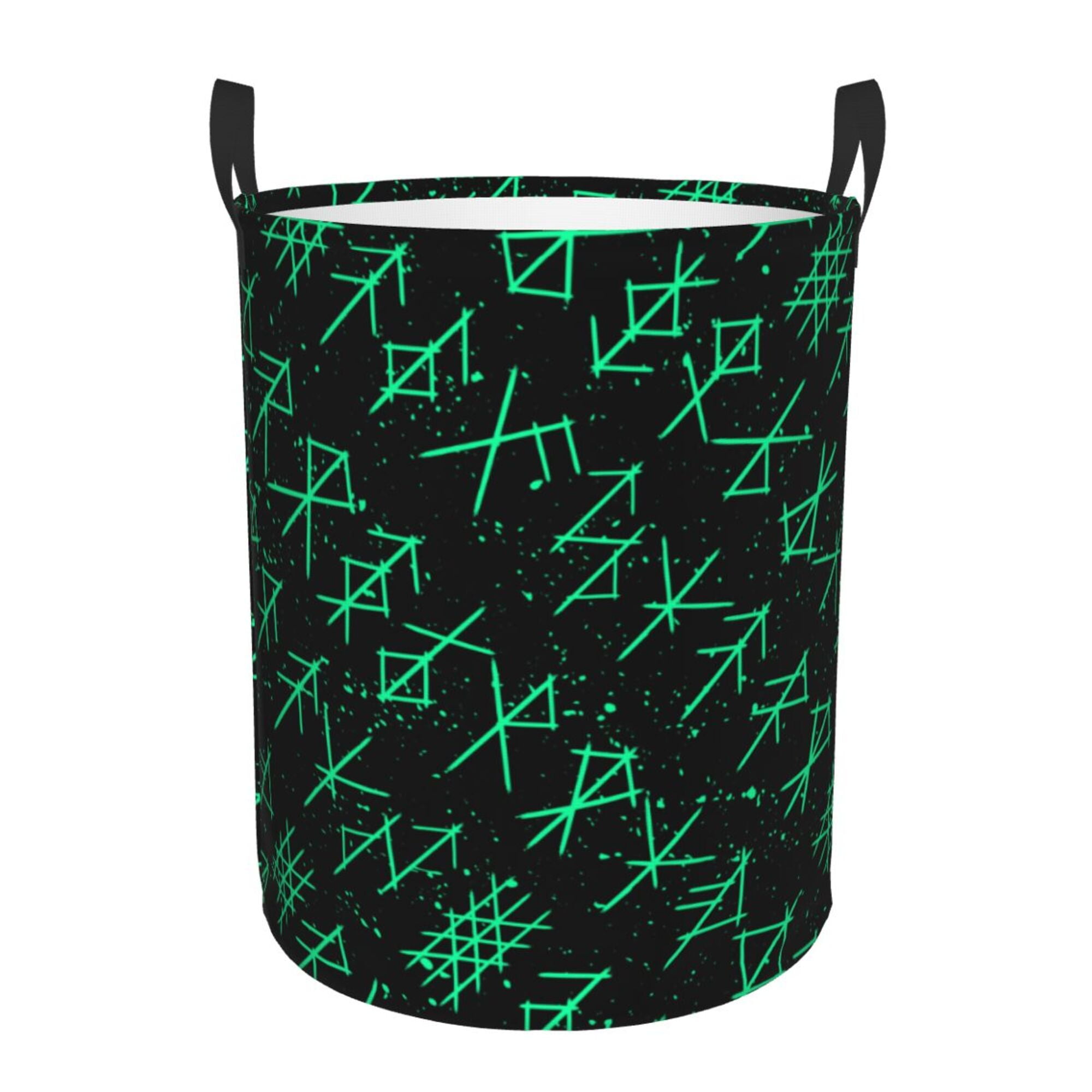 DouZhe Waterproof Collapsible Large Laundry Baskets, Nordic Viking ...