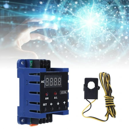 Loewten Blue Ammeter, Current Meter, For Real‑Time Current Monitoring ...