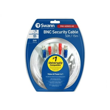 Swann Security Extension BNC Cable 200ft/60m - Walmart.com