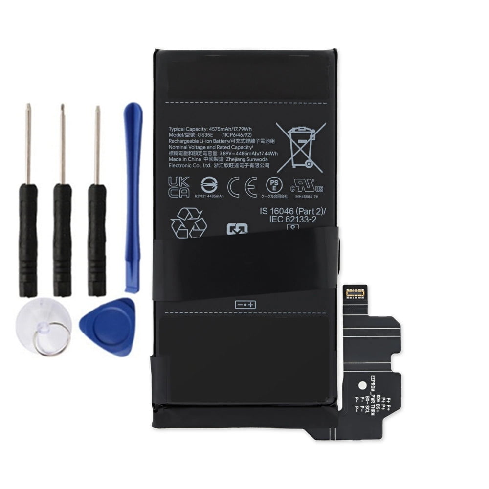 Phonesmart Replacement Battery With Tools Set For Google Pixel 8  Gs35e