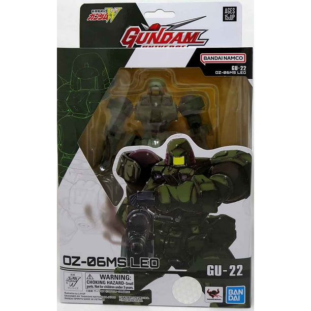 Gundam Universe Mobile Suit Gundam Wing 6 Inch Action Figure - OZ-06MS ...
