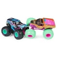Monster Jam, 2-Pack Neon 1:64 Nitro Monster Trucks, Earth Shaker Vs ...