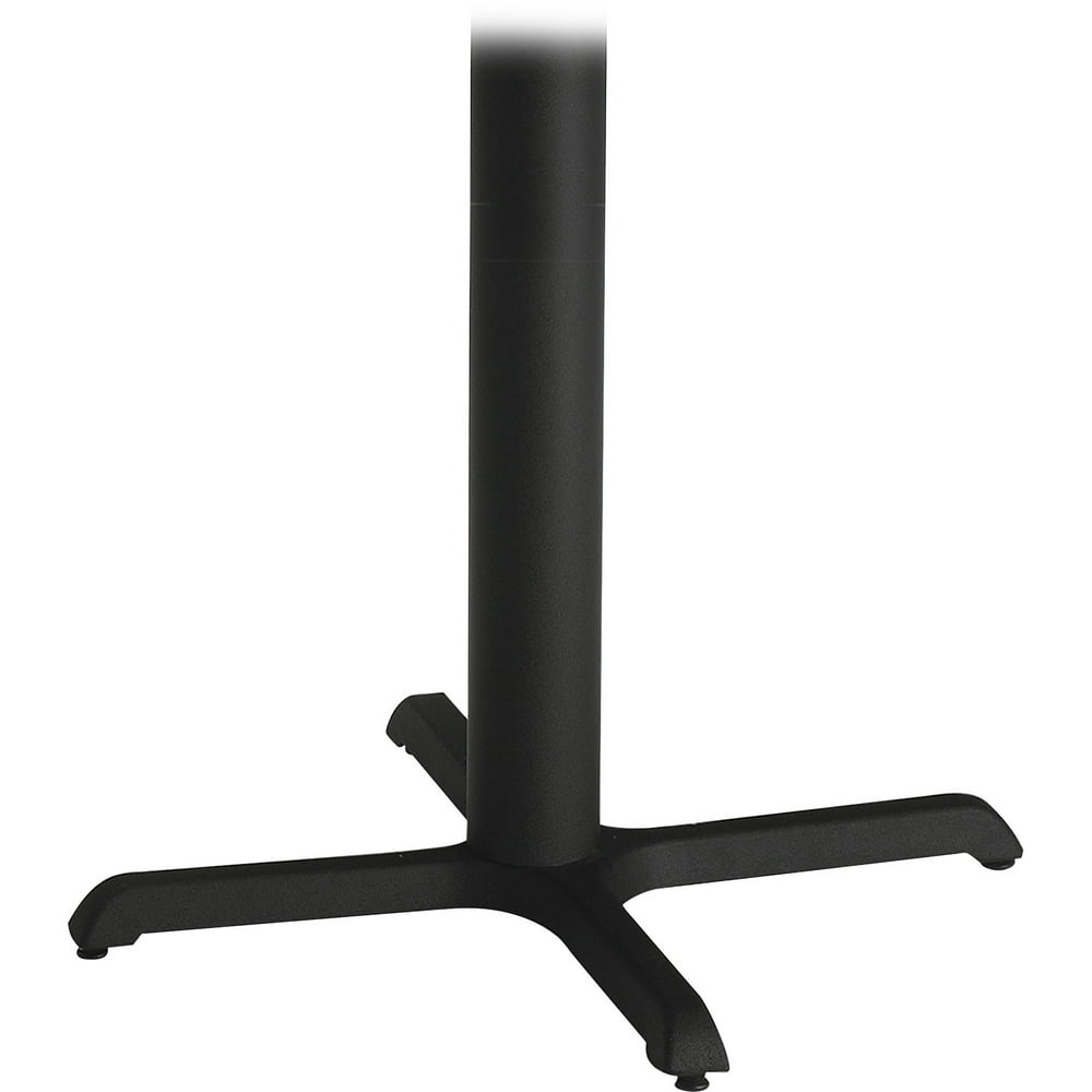 Mayline Bistro Breakroom Tables Black X-Shaped Base - Walmart.com ...