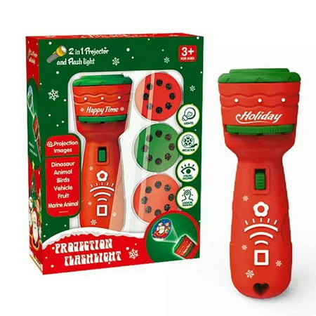 EAGLE Christmas Projector Light Kids Projector Flashlight Battery ...