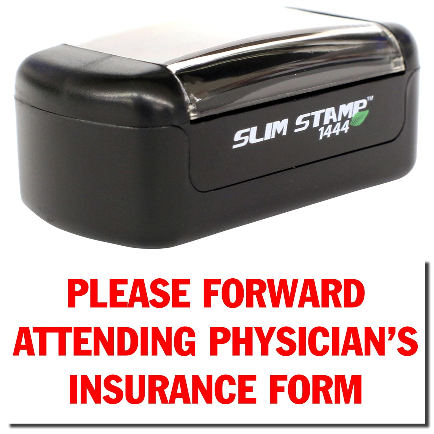 Slim Pre-Inked Please Forward Insurance Form Stamp, Slim 1444, Ultra ...