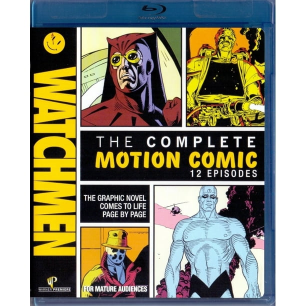 Watchmen The Complete Motion Comic Blu-ray Warner Bros Blu-ray | Bodega ...