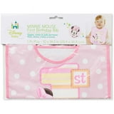 Minnie Mouse 1st Birthday Bib, Party Supplies, 10 x 14 in. - Walmart.com
