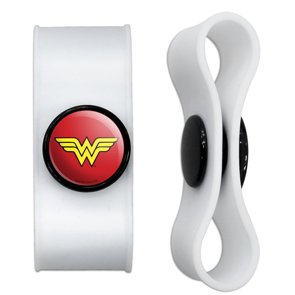 Wonder Woman Classic Logo Headphone Earbud Cord Wrap - Charging Cable ...