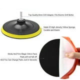 POLIWELL 11Pcs 6 inch Car Polishing Buffing Sponge Pads Kit Wool Bonnet ...